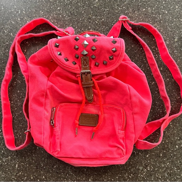 PINK Victoria's Secret | Bags | Victorias Secret Pink Studded Pink ...